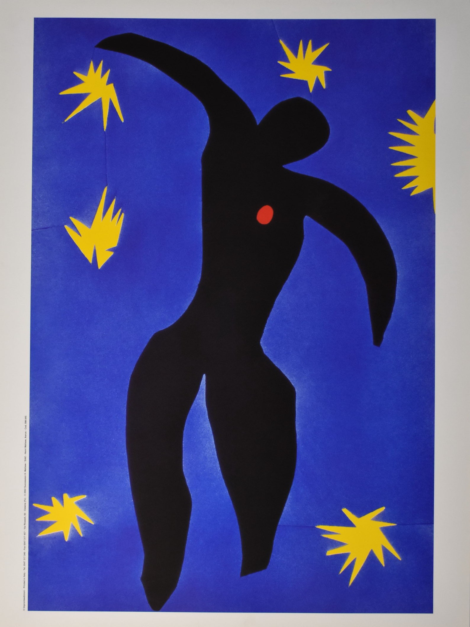HENRI MATISSE Icarus Original vintage poster | Etsy HENRI MATISSE Icarus Original vintage poster | Etsy