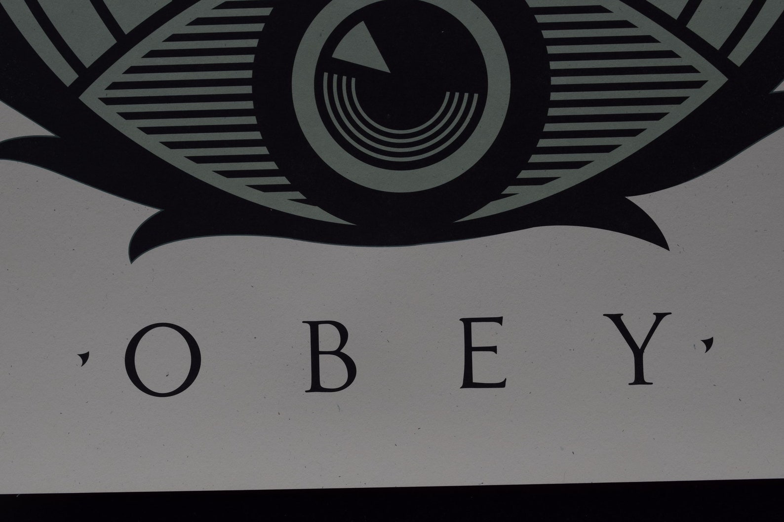 SHEPARD FAIREY OBEY eyes Open Original Signed Poster Year of Printing ...