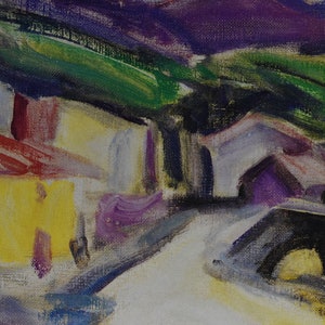 Maurice De Vlaminck the Bridge at Chatou Original Vintage Poster the ...