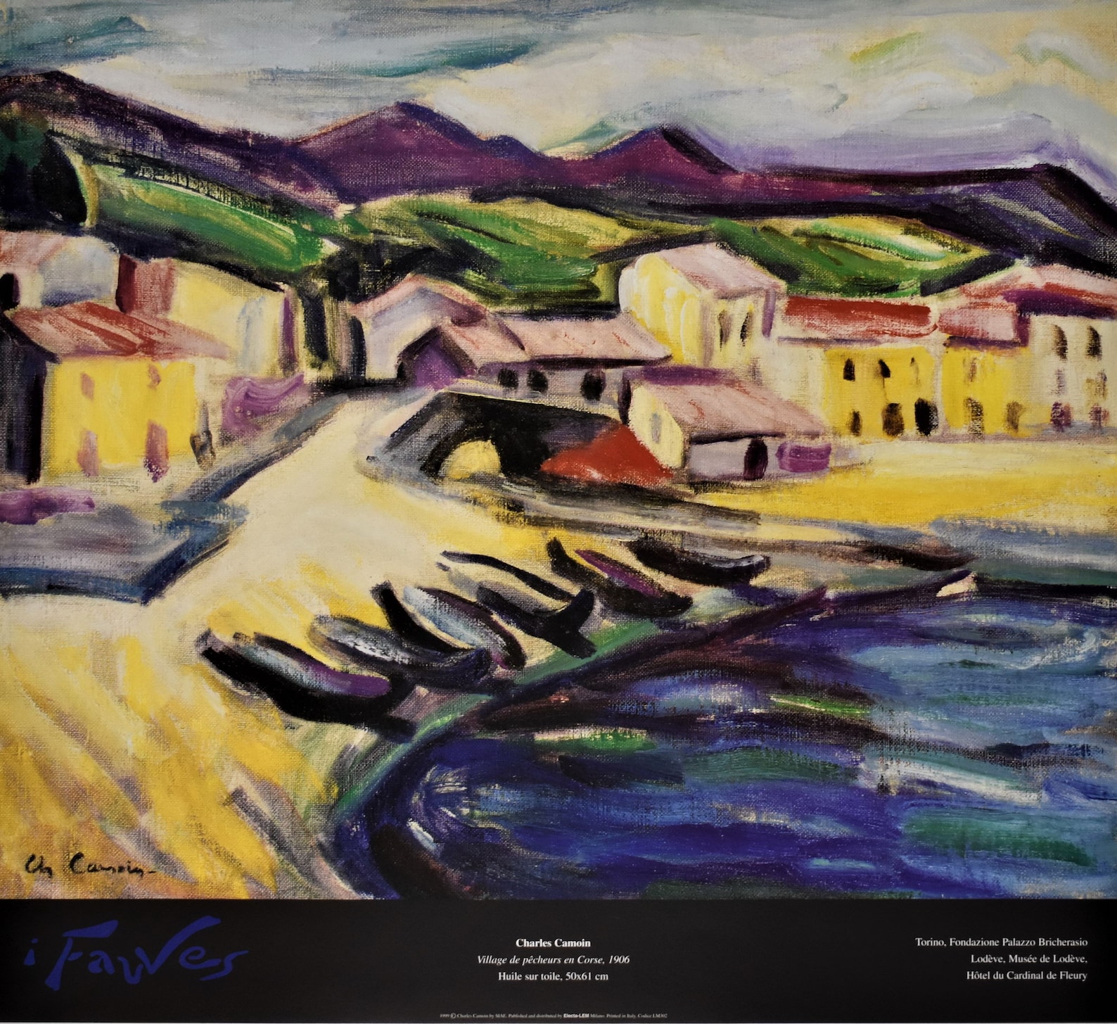 Maurice De Vlaminck the Bridge at Chatou - Etsy