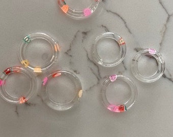 Resin Fruit Ring - Etsy
