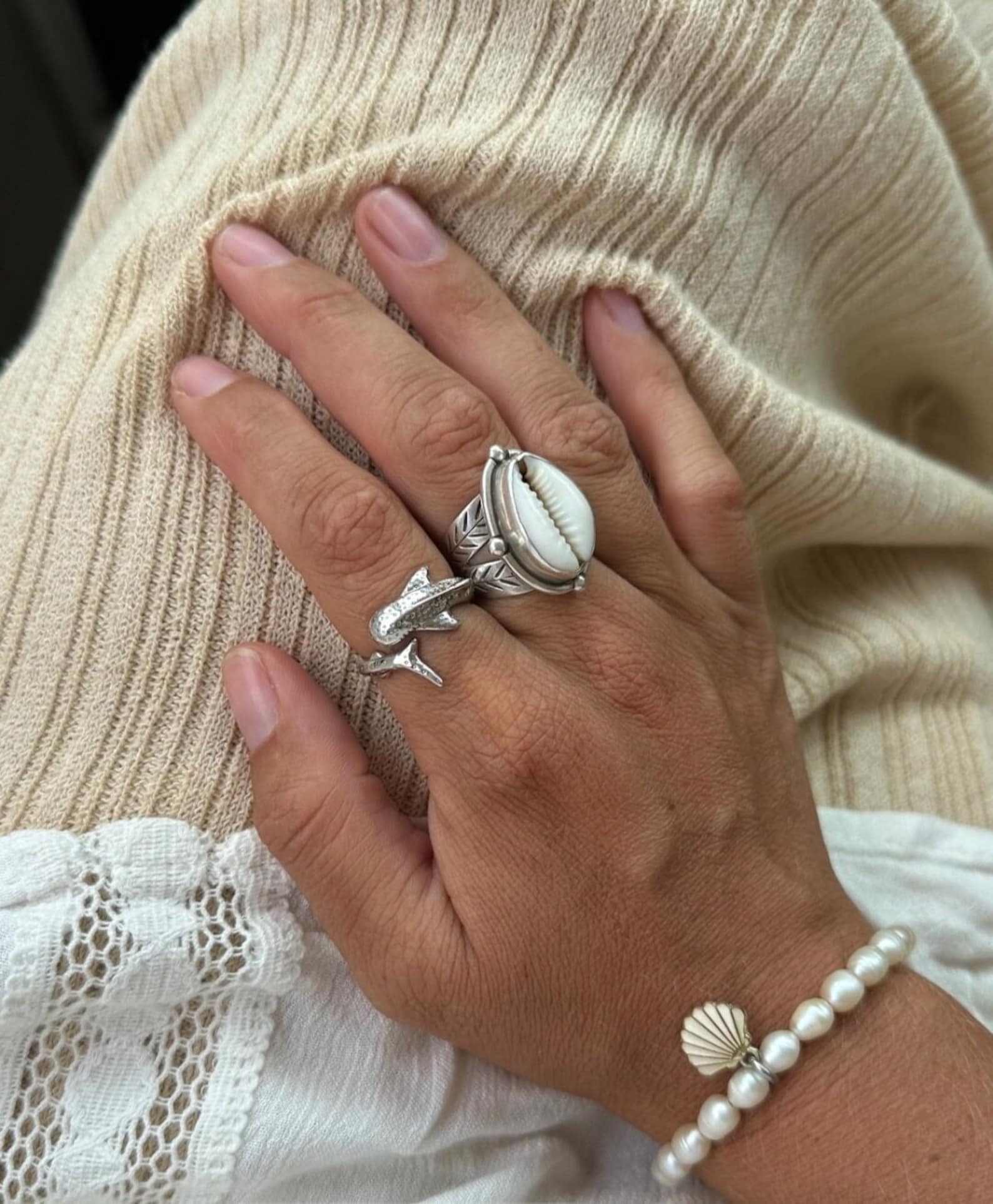 Ningaloo Sterling Silver Whale Shark Ring - Etsy