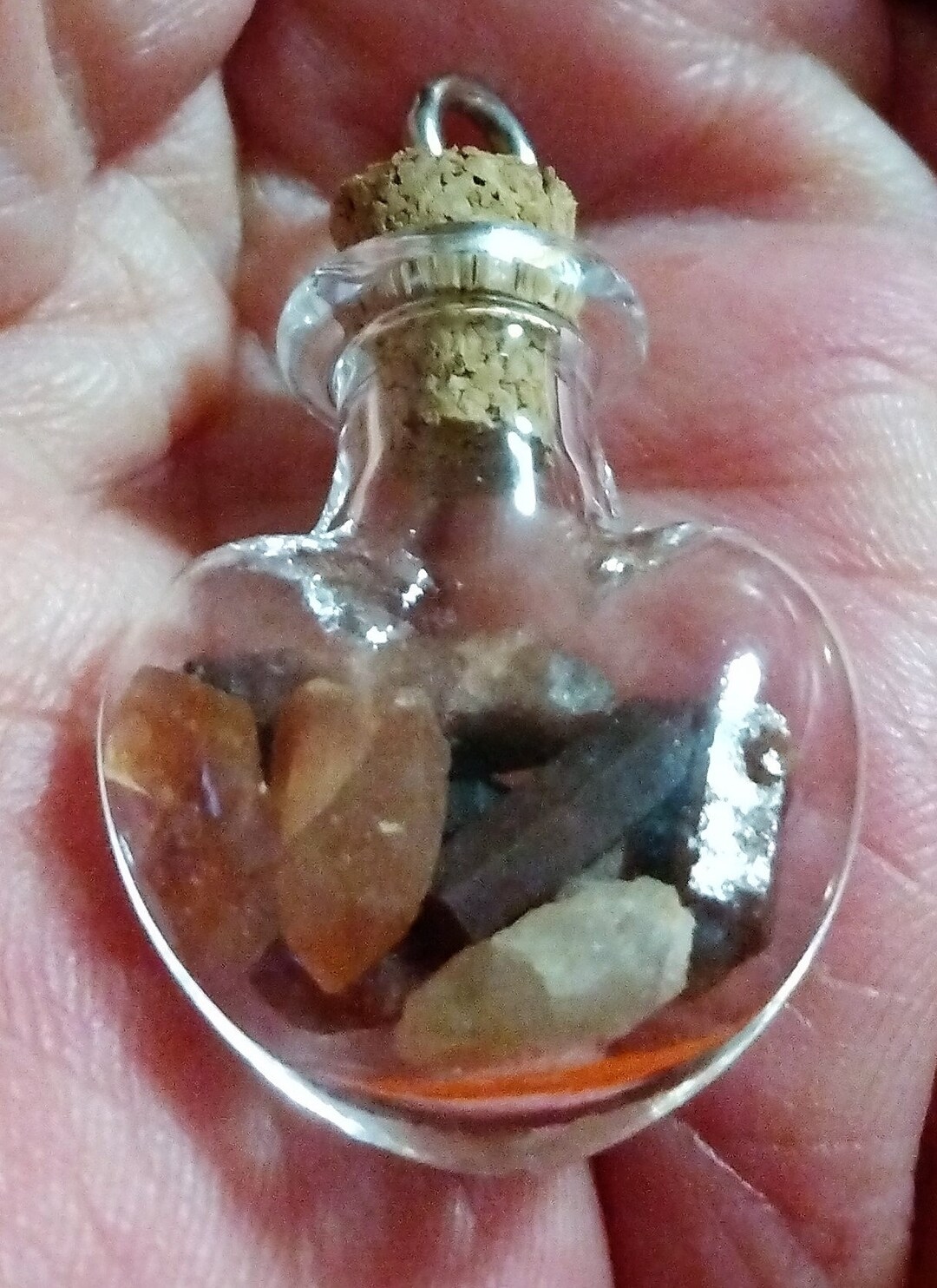 Pecos Valley Diamonds, Heart Shaped Bottle, Quarts Crystals, Double ...