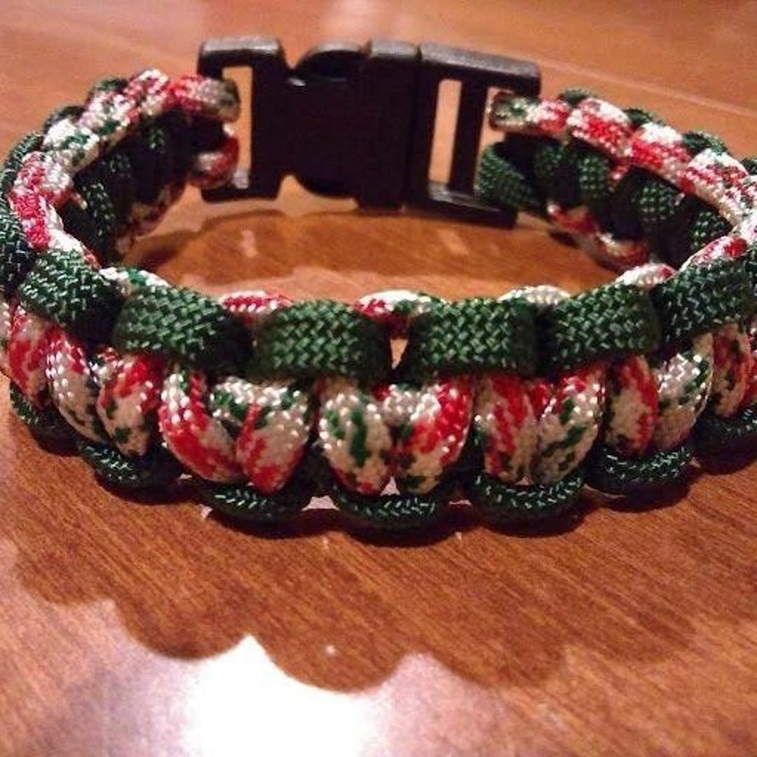 Paracord Iraq Veterans Bracelet, Military Support Gift, Made in USA - Etsy