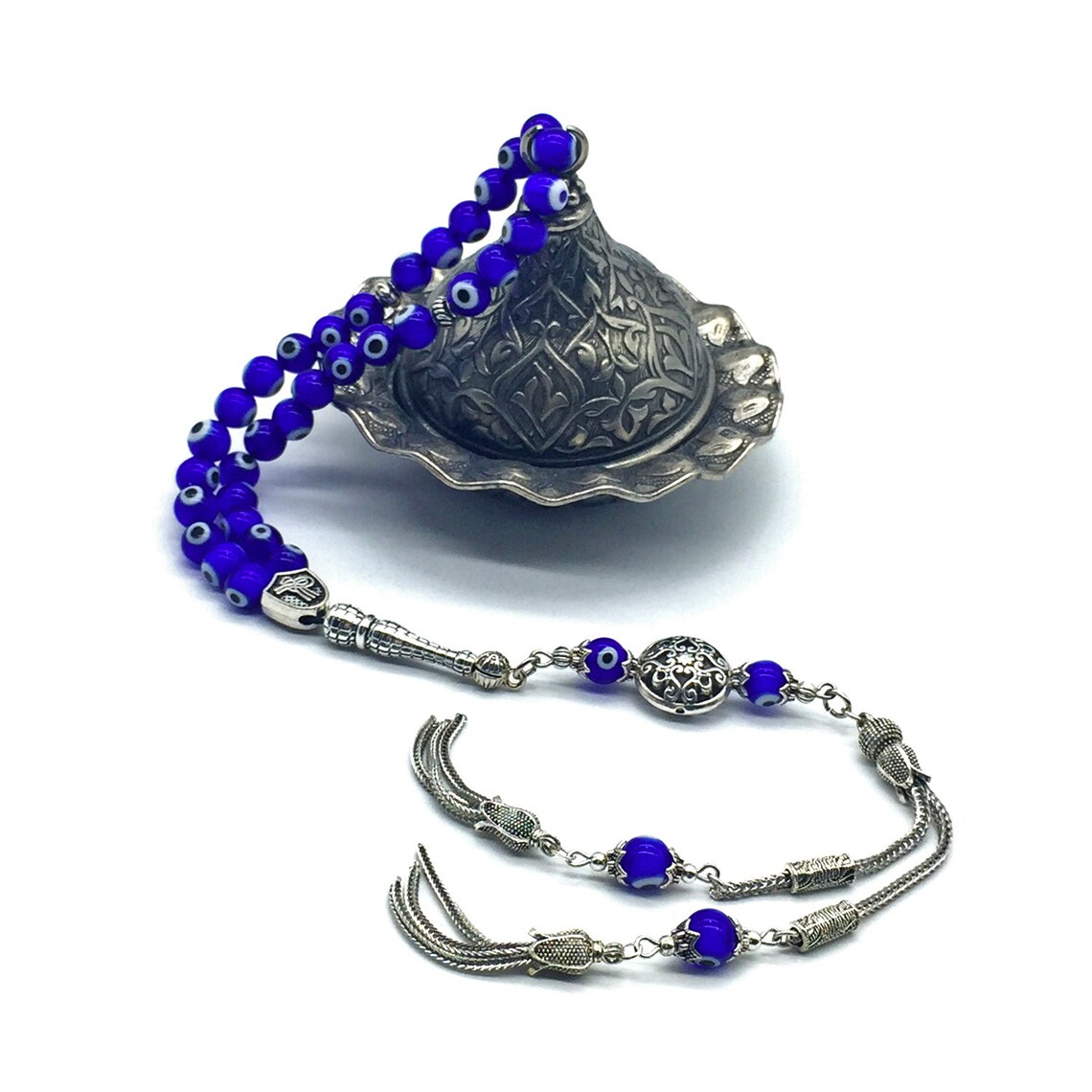 Evil Eye Prayer Beads, Worry Beads, Tesbih, Tasbih, Tasbeeh, Misbaha ...