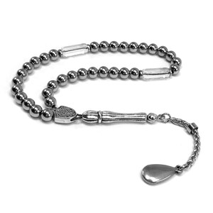 Elegant Stainless Steel Prayer Beads, Worry Beads, Tesbih, Tasbih ...
