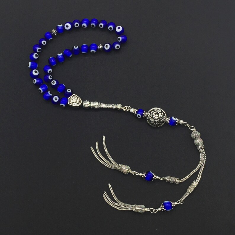 Evil Eye Prayer Beads, Worry Beads, Tesbih, Tasbih, Tasbeeh, Misbaha ...