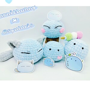 Crochet Anime Slime Plushie Reincarnated Rimuru Tempest / Sui Campire ...