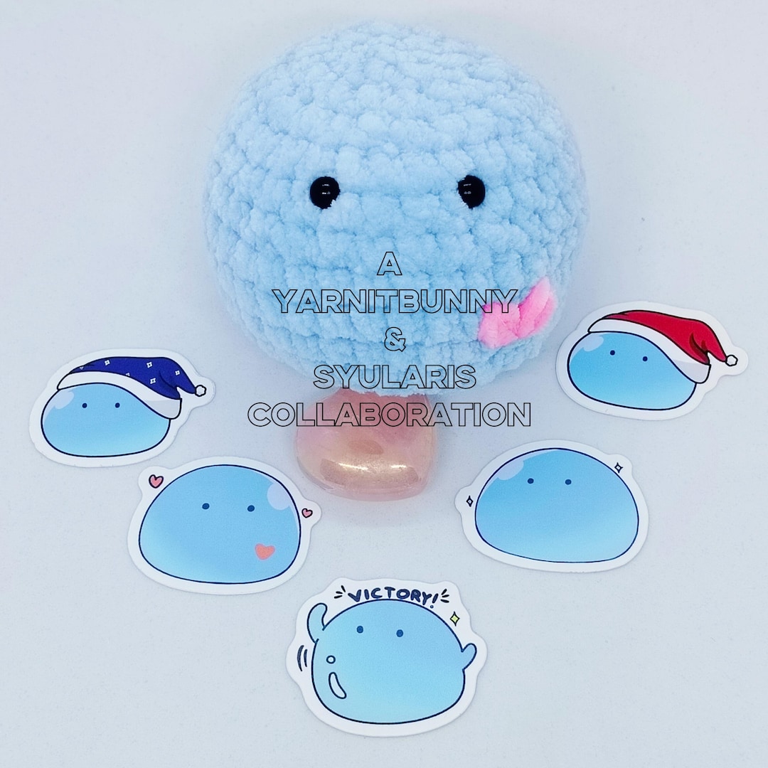 Anime Fanart Stickers small Sui Slime Campfire Cooking Tondemo Skill - Etsy