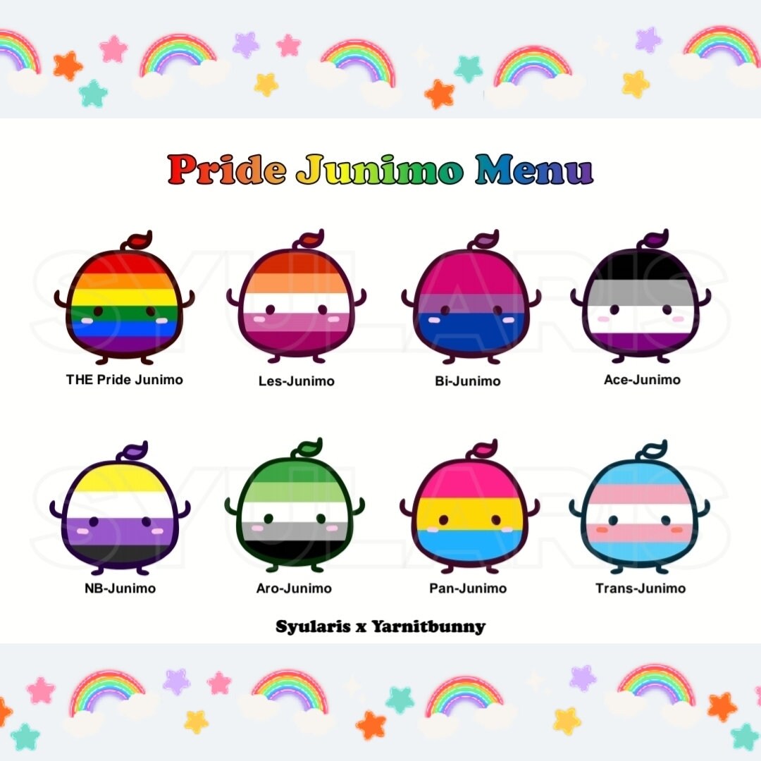 Stardew Valley Stickers - Pride Junimo - Etsy