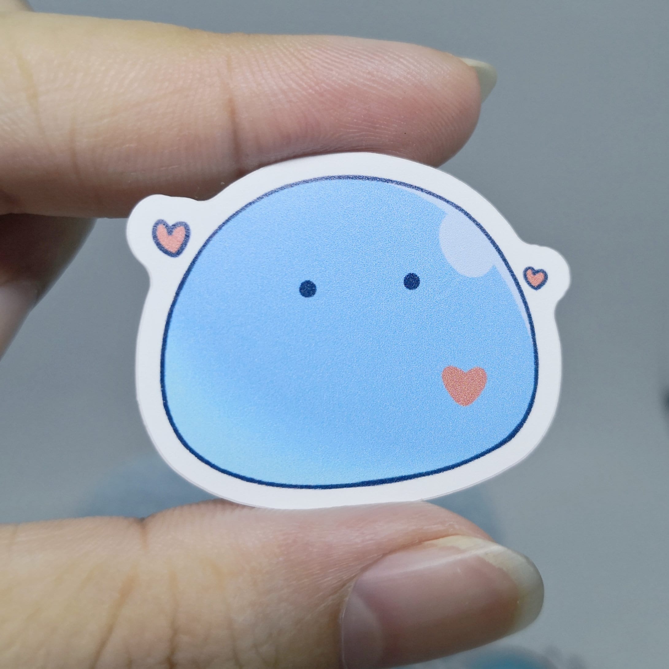 Fanart Stickers - Small Sui Slime Campfire Cooking Tondemo Skill - Etsy