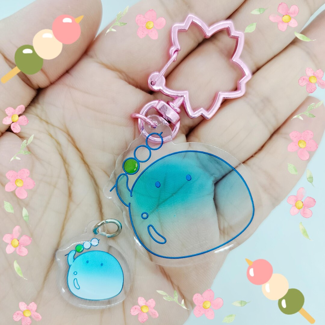 Slime Sui Dango Acrylic Keychain and Mini Charm - Etsy