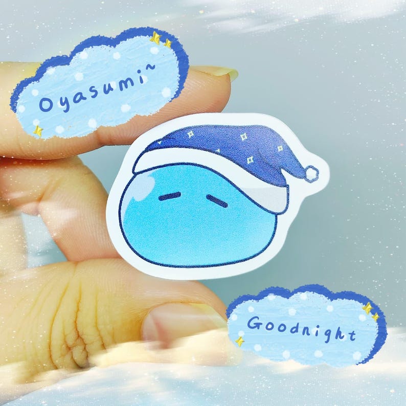 Fanart Stickers - Small Sui Slime Campfire Cooking Tondemo Skill - Etsy