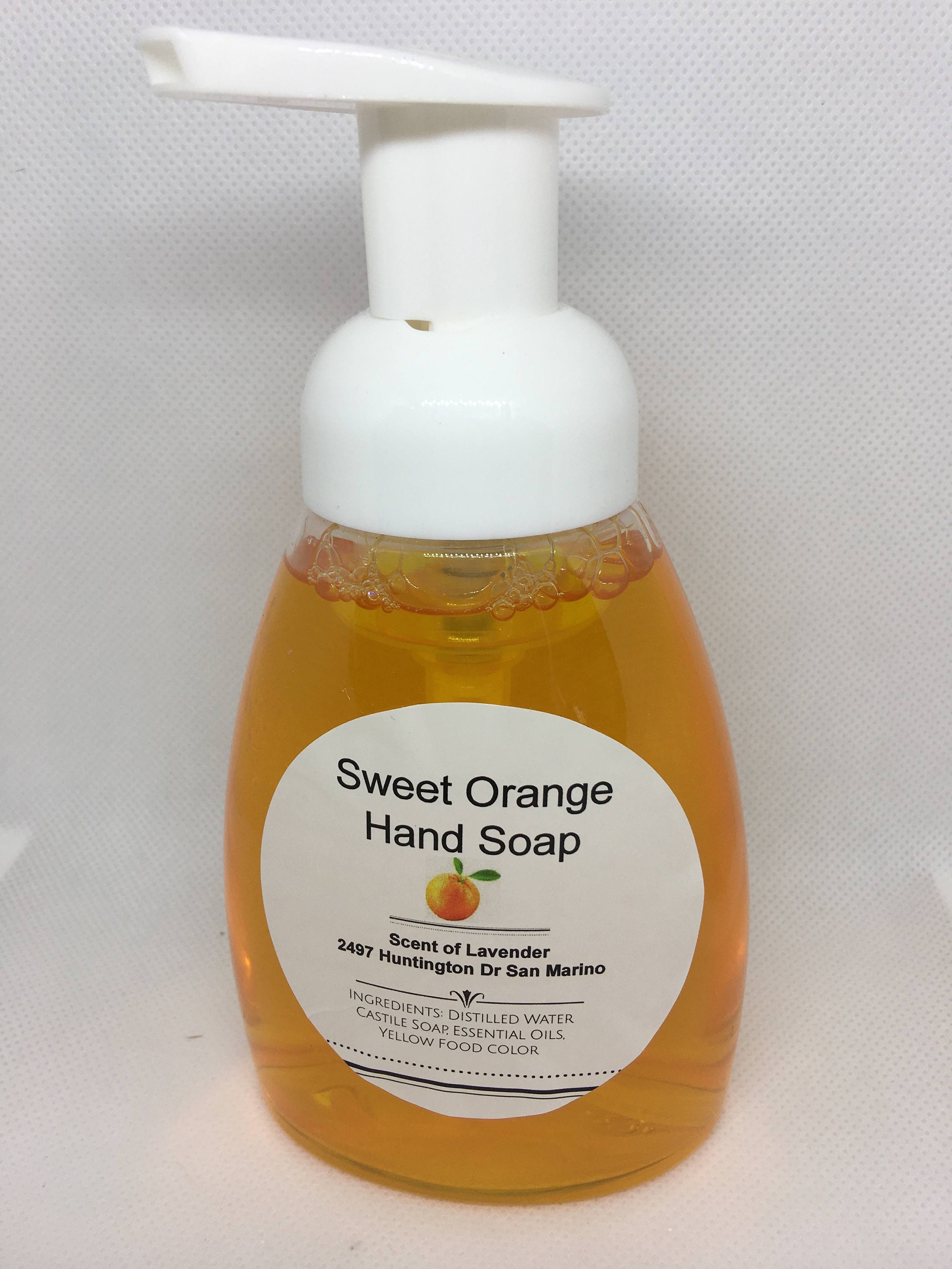 All Natural Sweet Orange Hand soap - Etsy.de