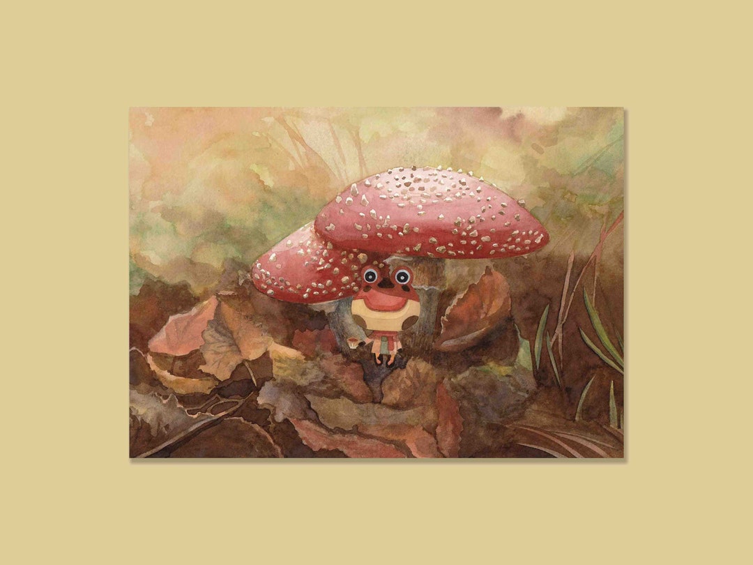 A6 Prints Animal Crossing Drift Postcard Print ACNH Animal Crossing Art ...