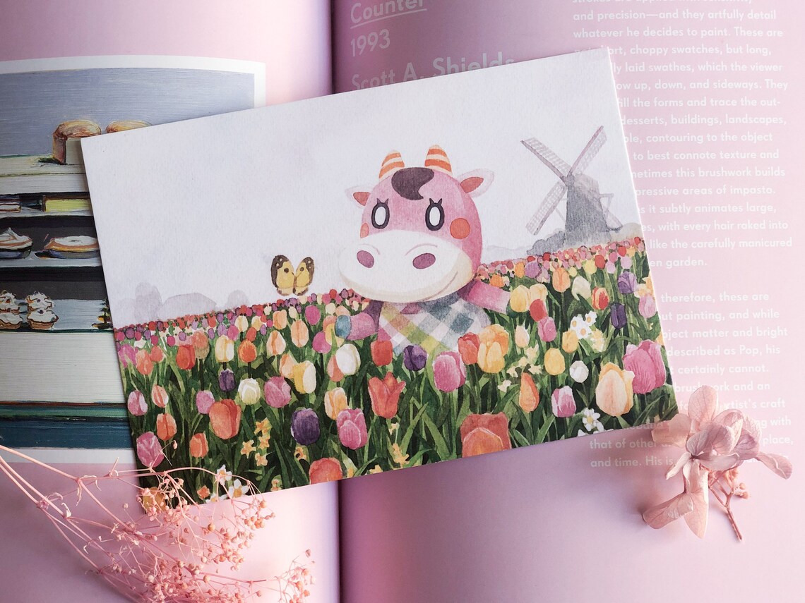 Animal Crossing Norma Animal Crossing Postcard Print ACNH | Etsy