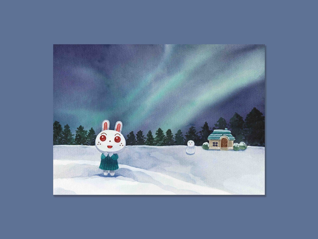 Animal Crossing Ruby - Animal Crossing Postcard Print - ACNH - Animal ...