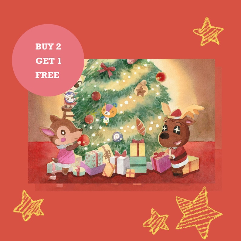 Animal Crossing Jingle Animal Crossing Postcard Print ACNH - Etsy