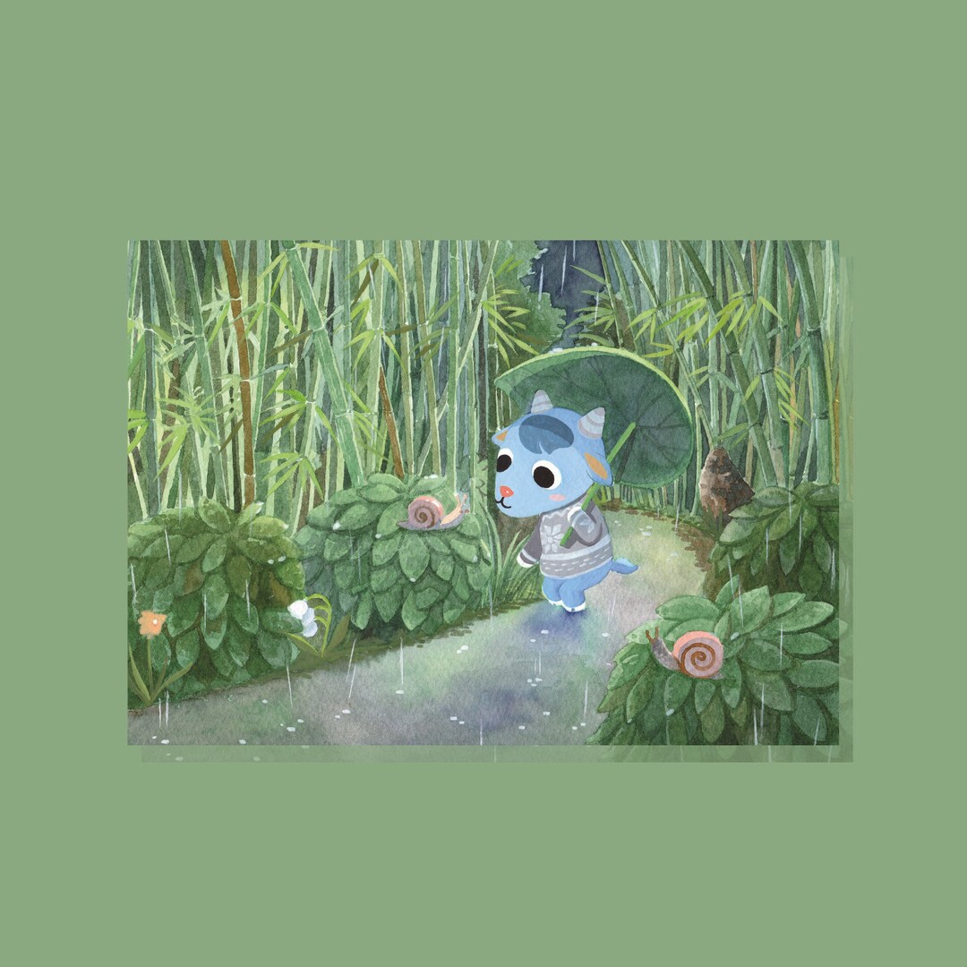 Animal Crossing Sherb ACNH Animal Crossing Art Animal - Etsy