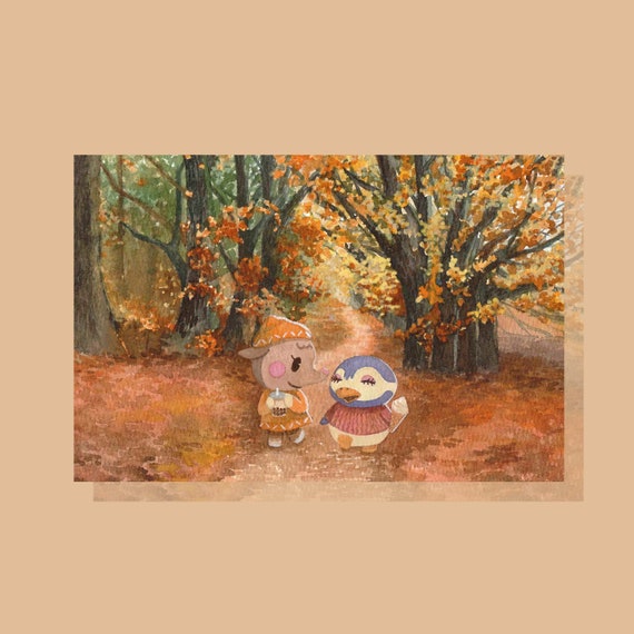 Stationery ACNH animal crossing art Stitches stationery postcards ...