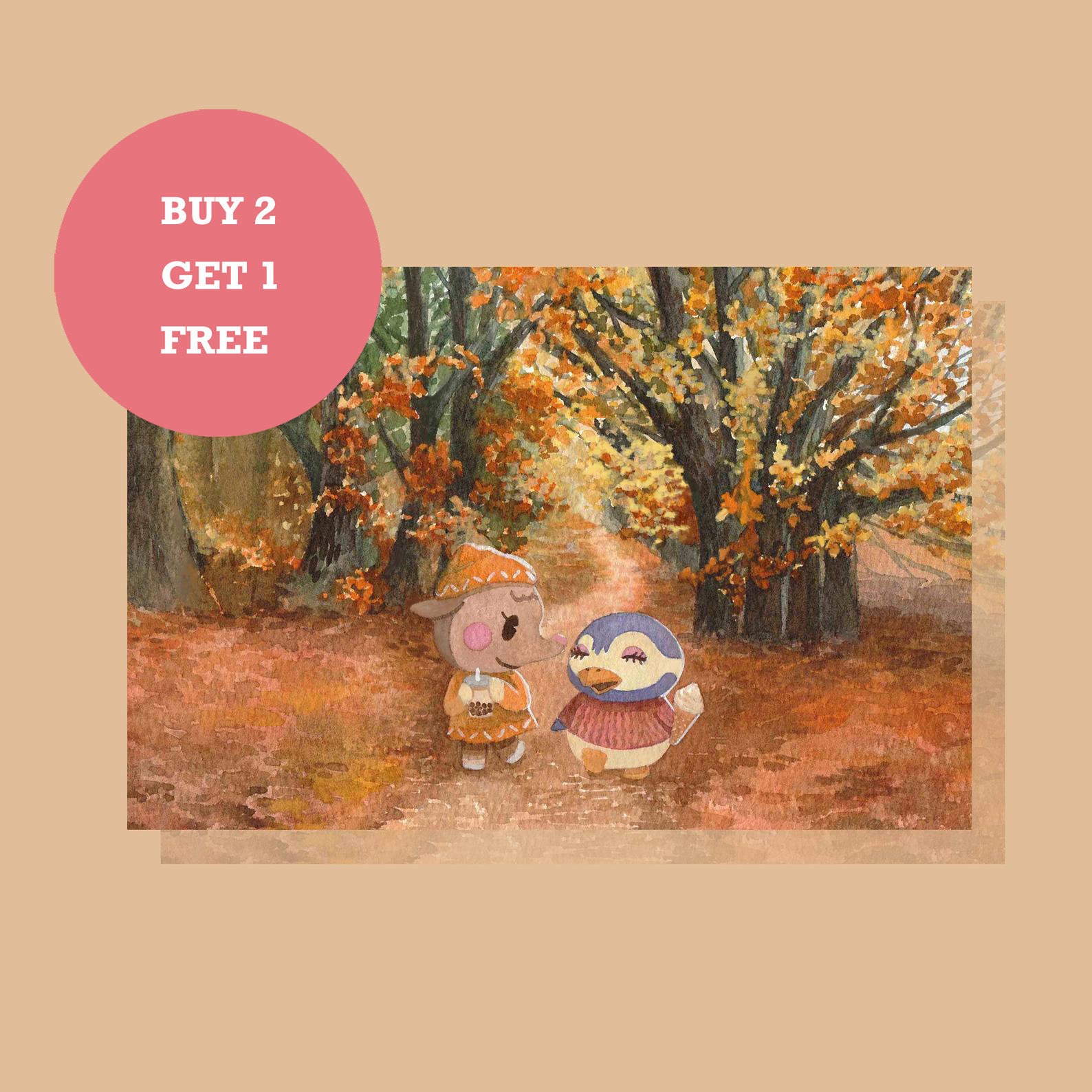 Animal Crossing Ellie Flo Animal Crossing Postcard Print - Etsy