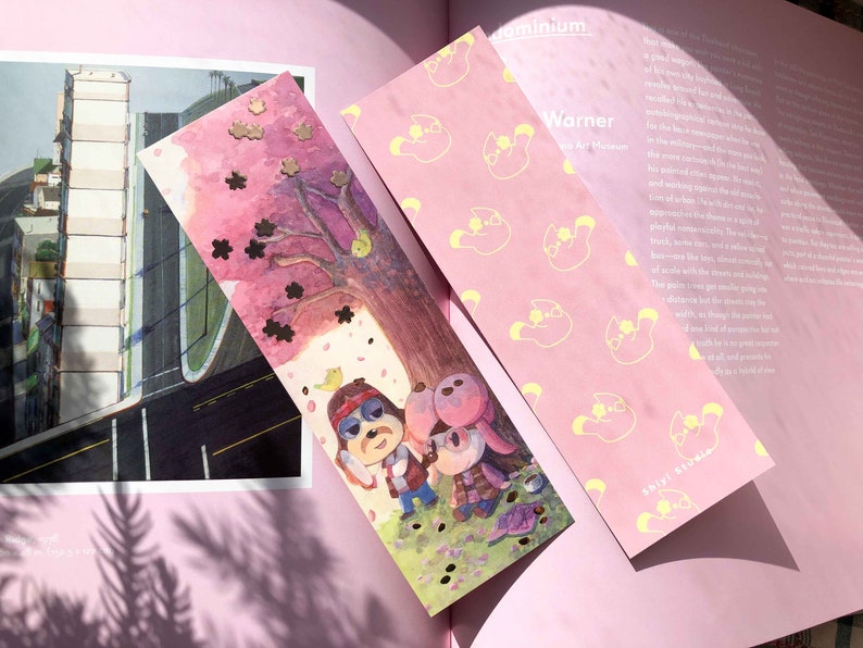 Foiled Bookmarks Flick Celeste Pascal Blathers - Etsy