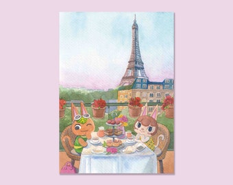 Animal Crossing Leif Animal Crossing Postcard Print ACNH Animal ...