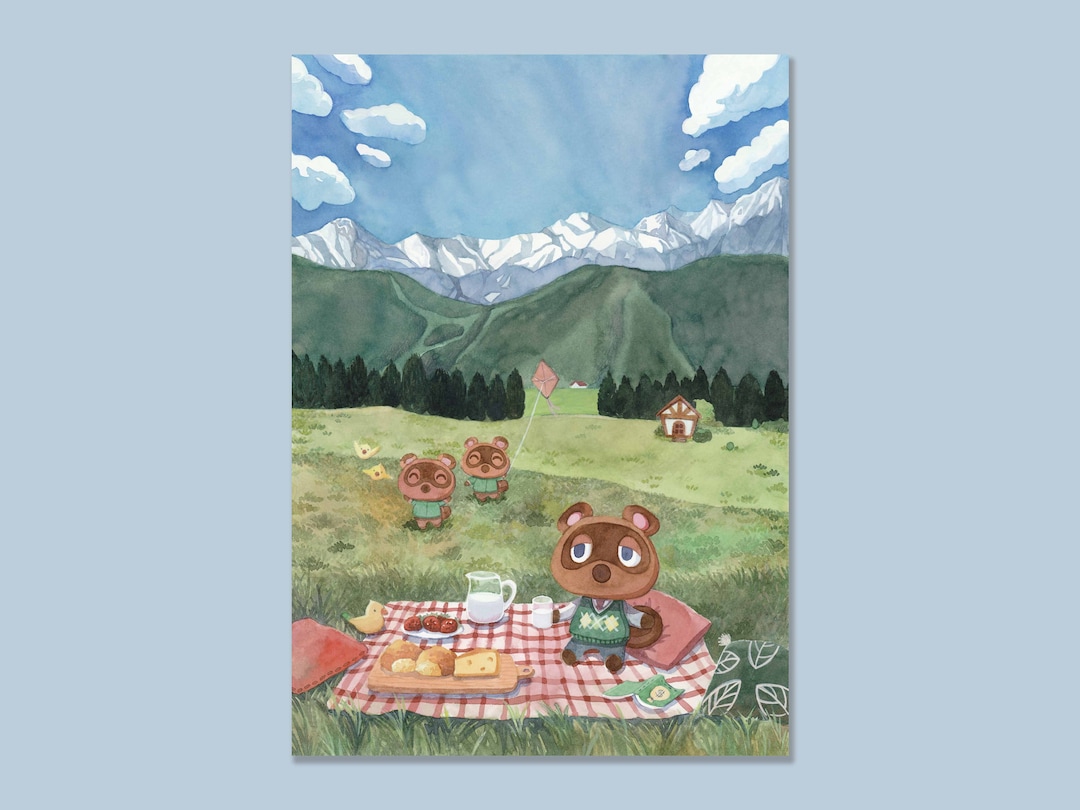 Animal Crossing Tom Nook - Timmy Tommy - ACNH - Animal Crossing Art ...