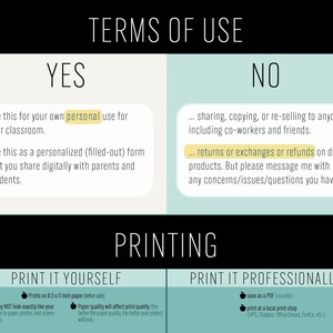 Colorful Lemon Themed Meet the Teacher Templett Template, Instant ...