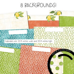 Colorful EDITABLE Lemon Themed Classroom Calendar Bulletin Board ...