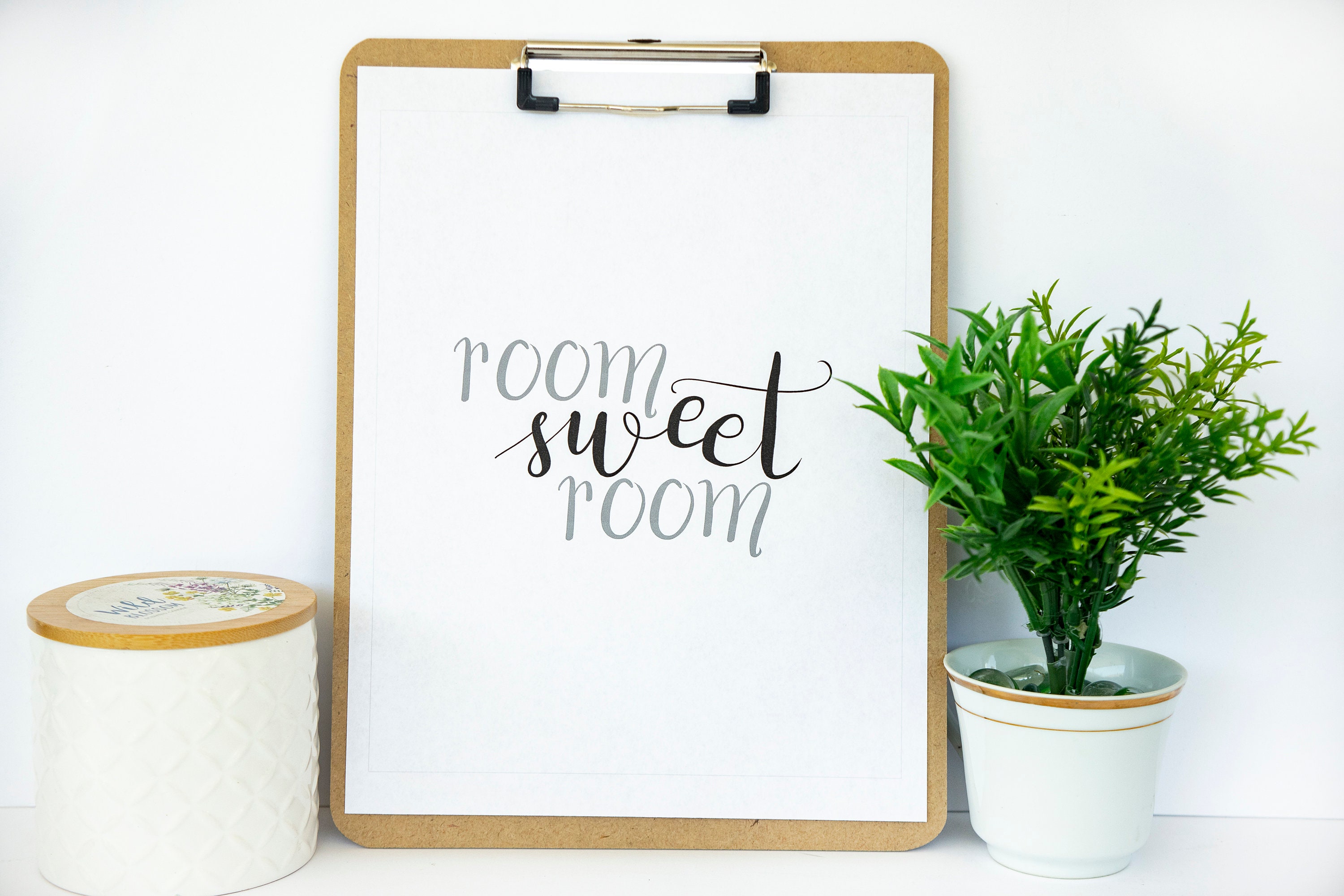 Bedroom Wall Art Digital Print Room Sweet Room Bedroom | Etsy