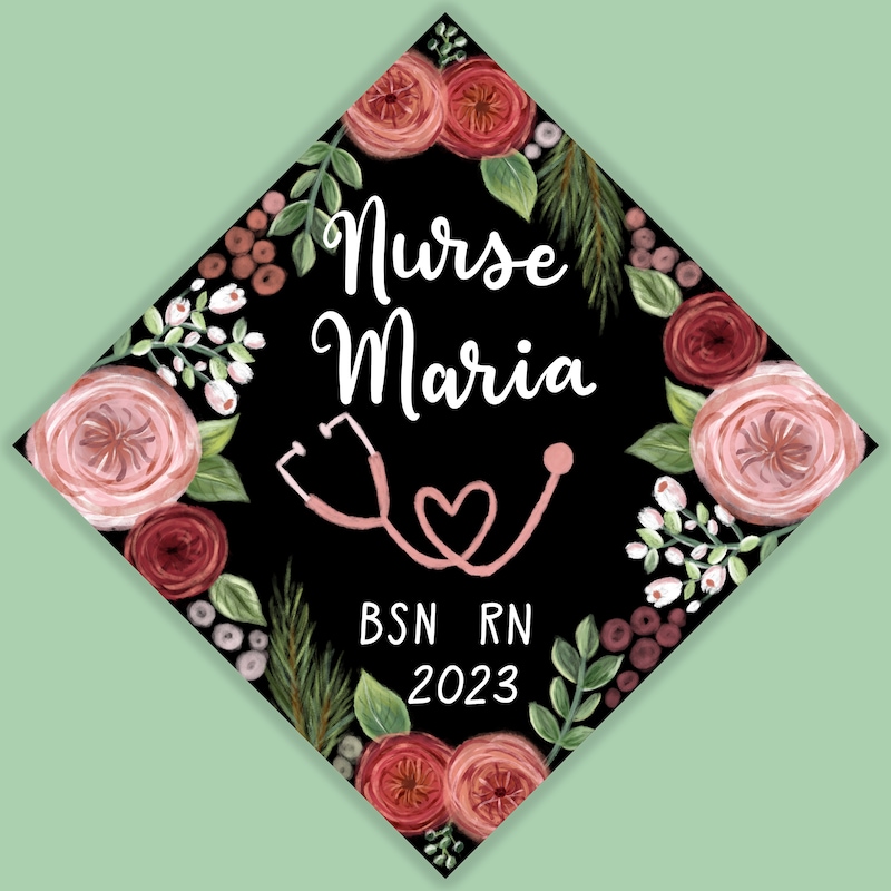 Nurse Graduation Cap - Etsy