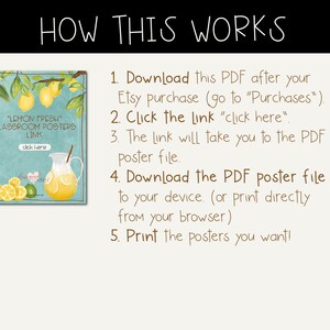 Lemon Fresh EDITABLE Growth Mindset Classroom Posters, Banner, Borders ...