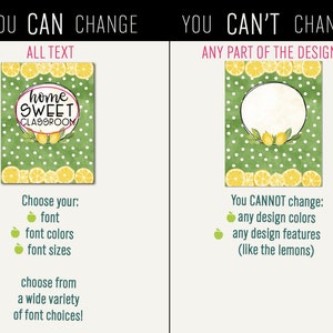 Lemon Fresh EDITABLE Growth Mindset Classroom Posters, Banner, Borders ...
