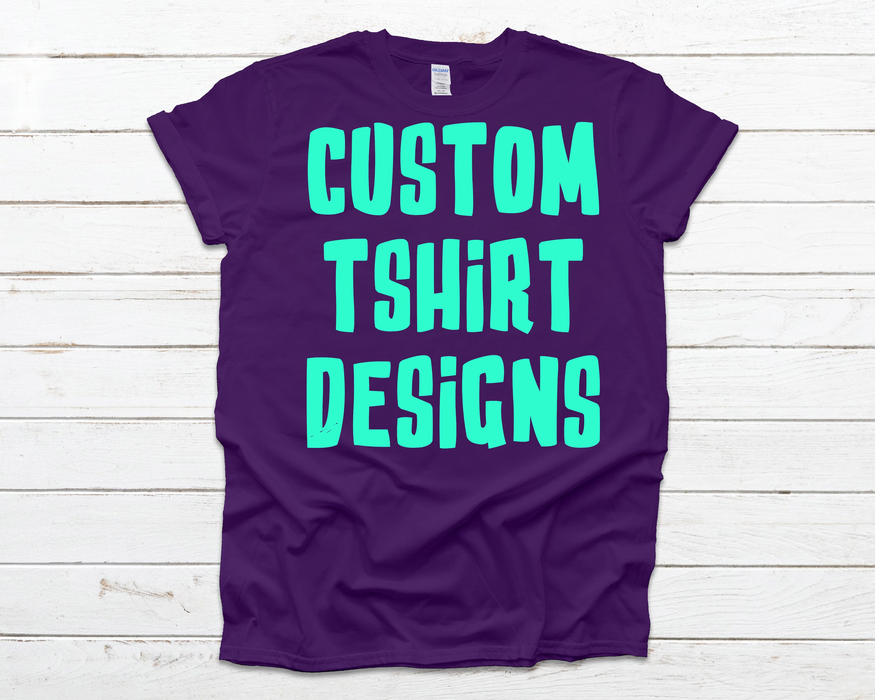 Custom Shirt Designed by YOU! [ONE COLOR] Create Your Own Custom Shirt ...