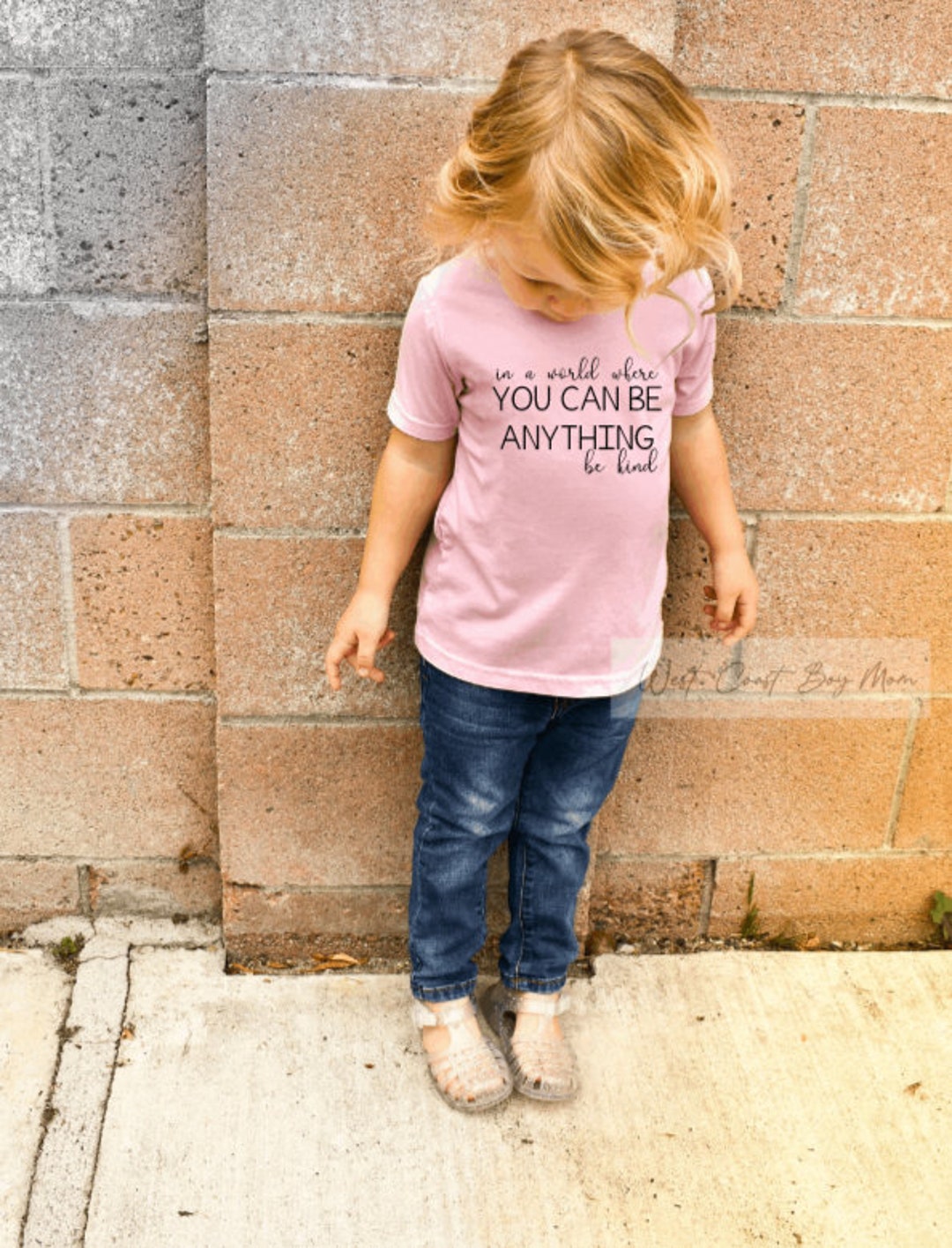 KIDS PINK SHIRT Day / in a World Where You Can Be Anything Be Kind Kids ...