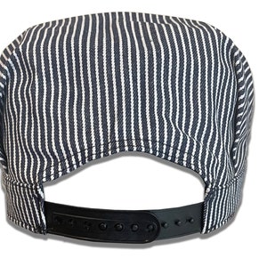 Blue Hickory Striped Train Conductor Hat - Etsy