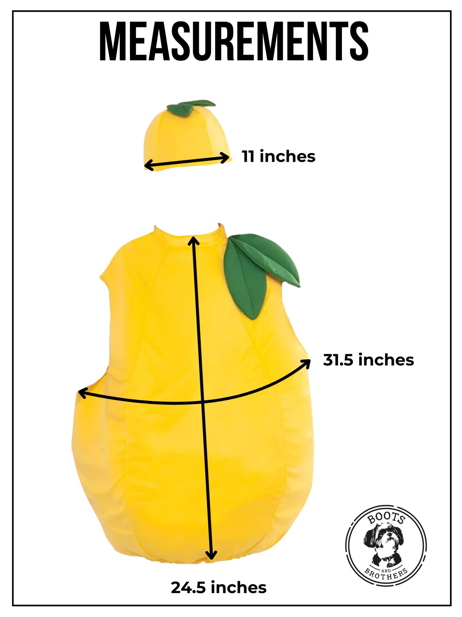 Kids Unisex Zesty Lemon Costume - Etsy