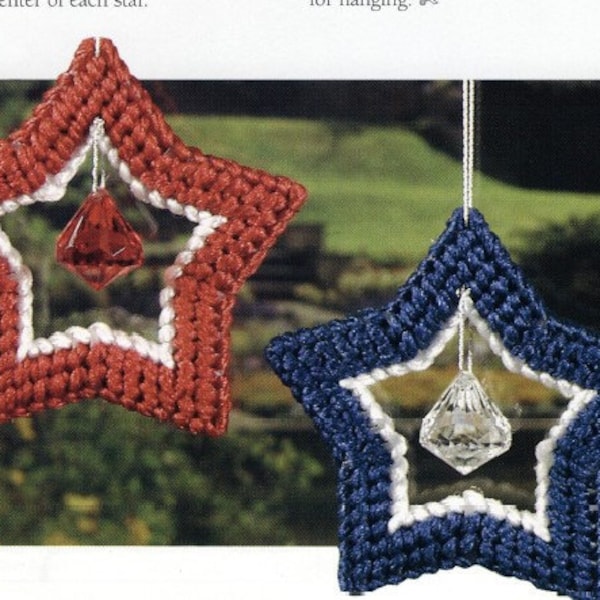 Plastic Canvas Star - Etsy