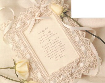 Wedding invitation frame | Etsy