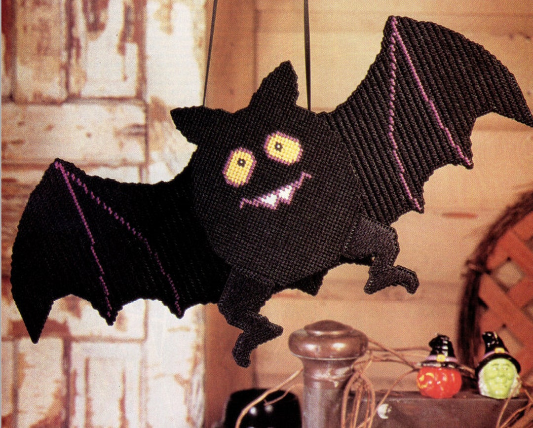 Musical Bouncy Bat Plastic Canvas Pattern - Etsy