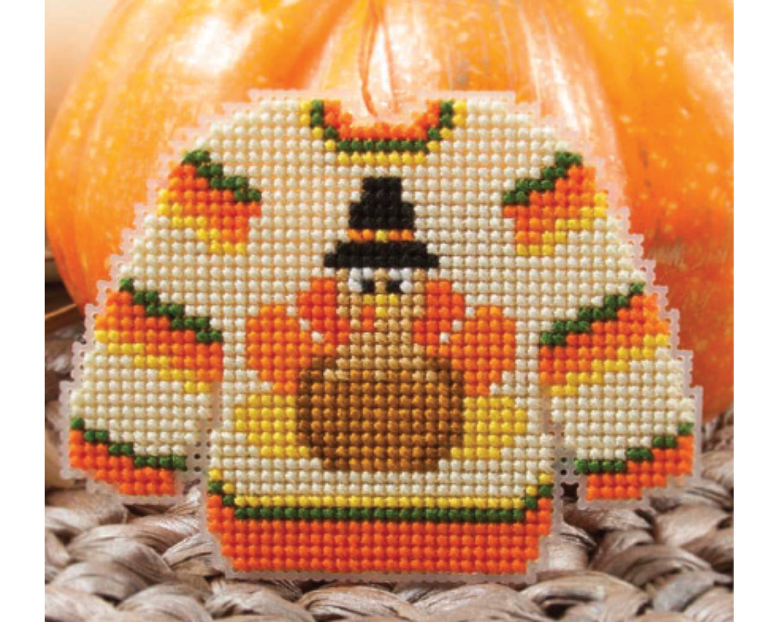 Turkey Sweater Ornament Plastic Canvas Pattern, 14 Count - Etsy