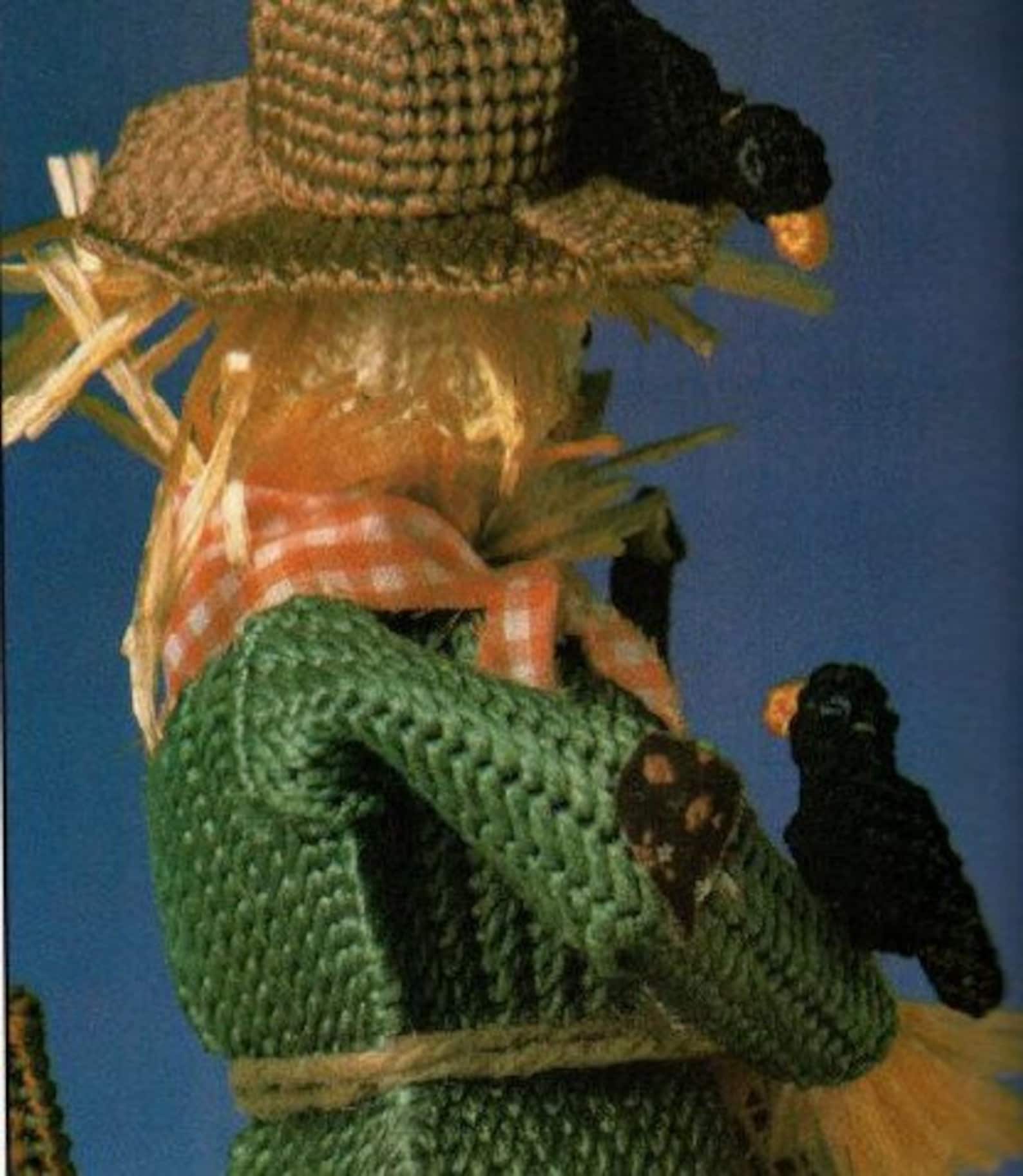 Scarecrow Centerpice Plastic Canvas Pattern, Autumn, Thanksgiving ...