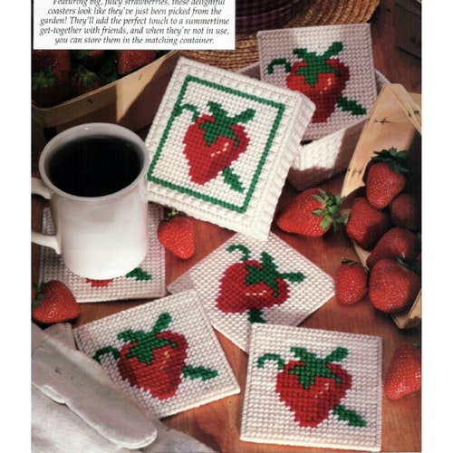 Poop Plastic Canvas Coaster Set Pattern - Etsy