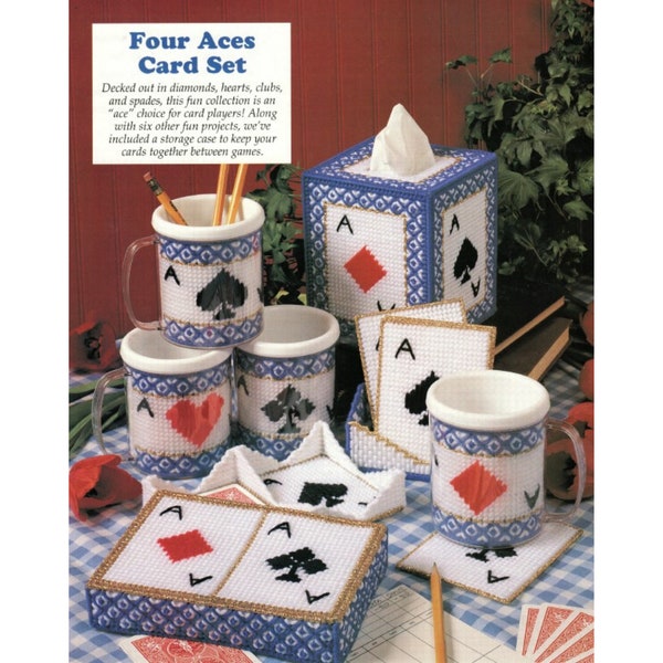 Plastic Canvas Playing Card Holder - Etsy