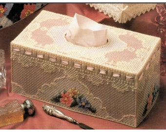 Dog Tissue Box Cover Plastic Canvas Pattern - Etsy