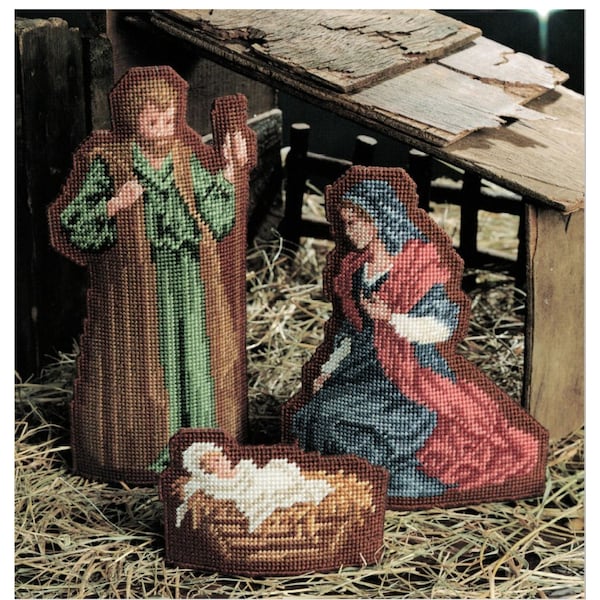 Plastic Nativity - Etsy
