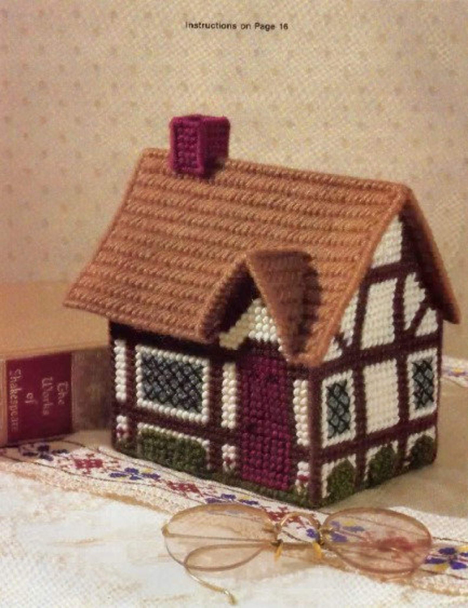 Potpourri Cottages Plastic Canvas Pattern, Village - Etsy