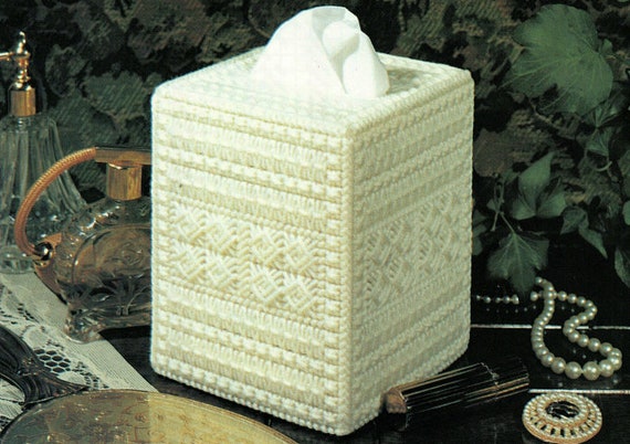 Plastic Canvas Tissue Box Covers Kits: Tissue Box Covers, Plastic