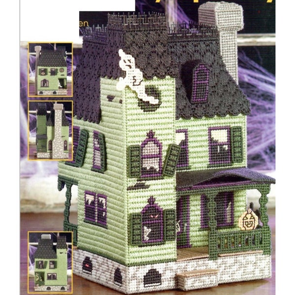 Haunted Mansion Plastic Canvas Pattern - Etsy